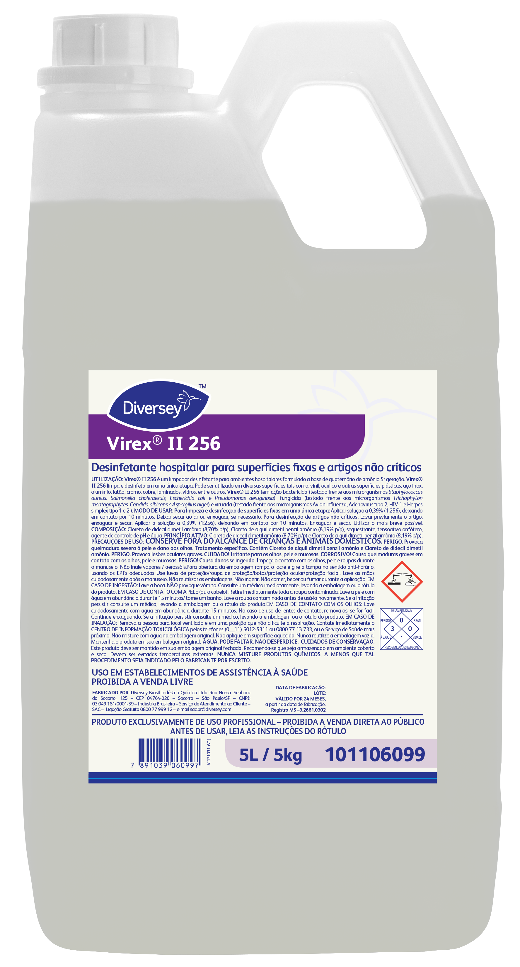 VIREX II 256 - 5L (300228)